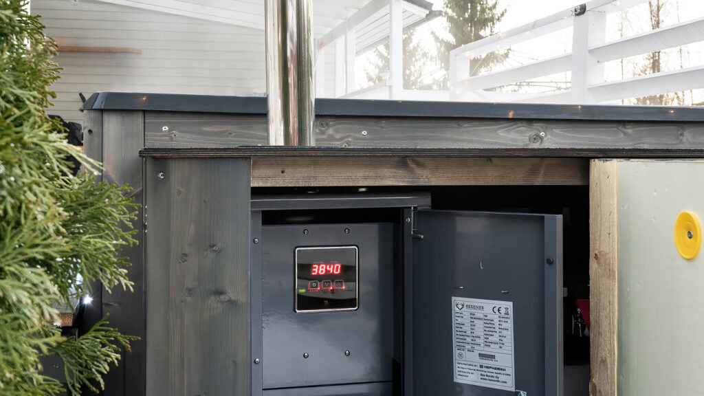Hottub - Houtgestookte hottub ombouwen met Rexener Bioheater – Hottub ...